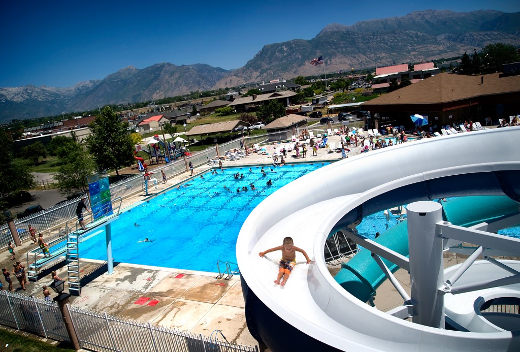 Splish, splash —Lehi opens two new water slides | News, Sports, Jobs ...